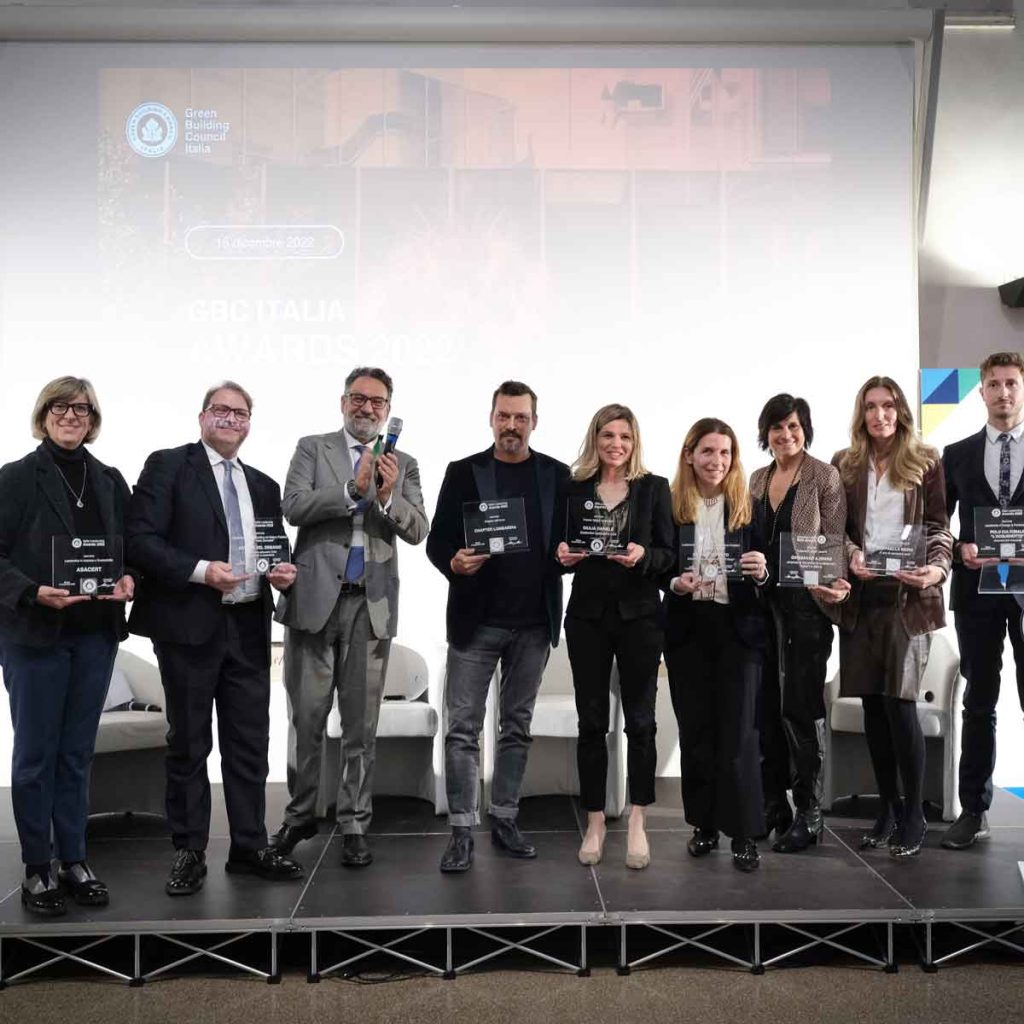 GBC Italia premia i leader italiani dell’edilizia sostenibile - GBC Italia