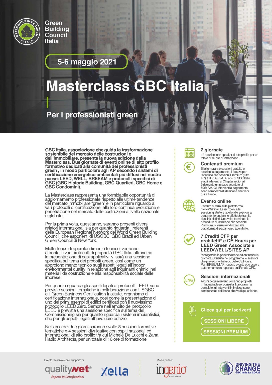 Masterclass GBC Italia - Interventi - GBC Italia