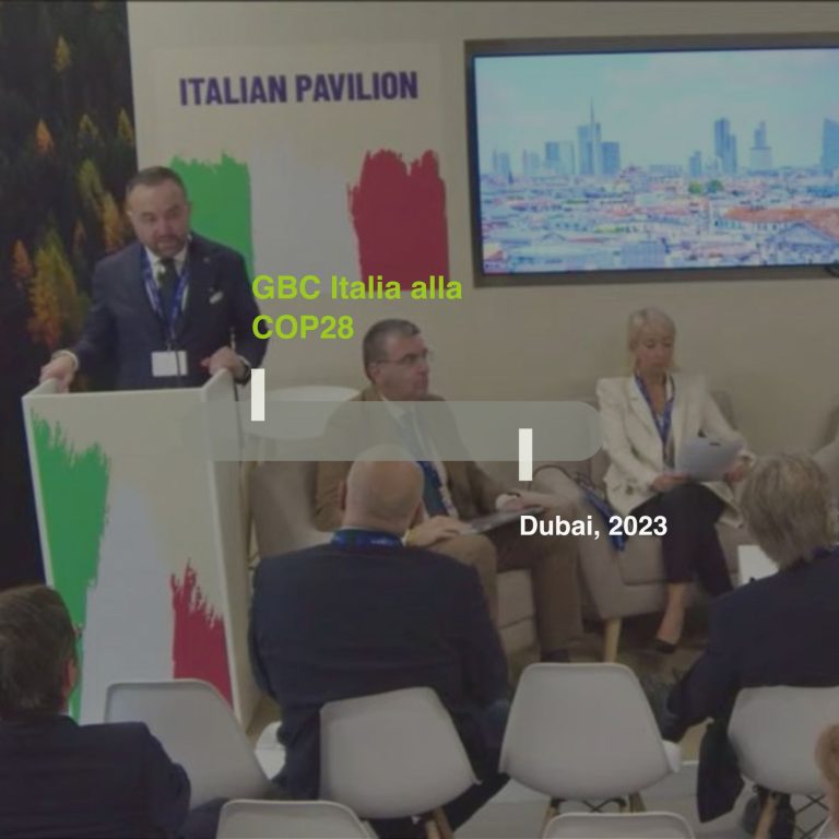 GBC Italia alla COP28: serve un impegno sistemico che ponga l’uomo al ...