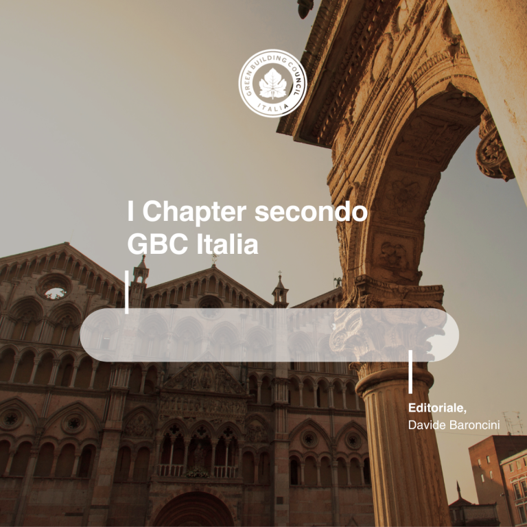 I Chapter secondo GBC Italia